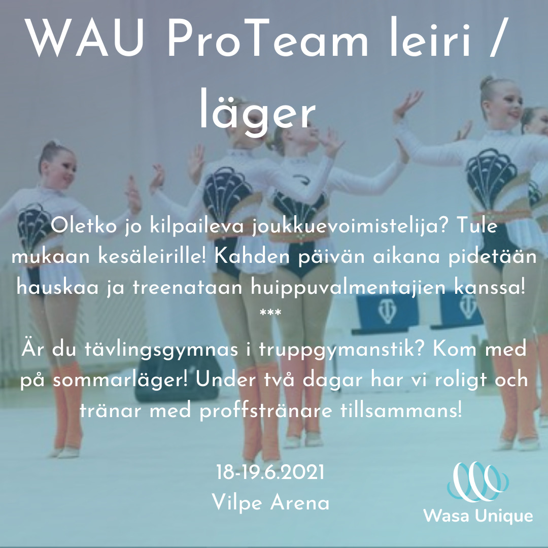 Kesäleirit 2021 | Wasa Unique