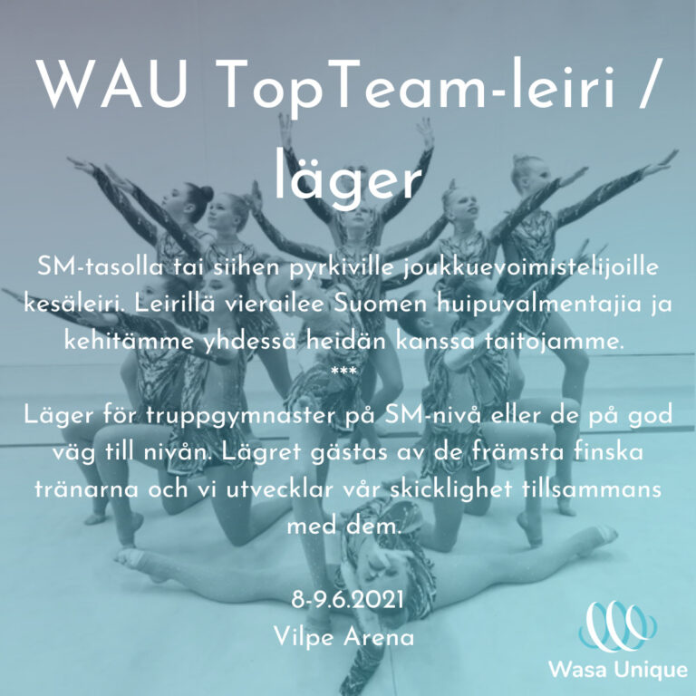 Kesäleirit 2021 | Wasa Unique